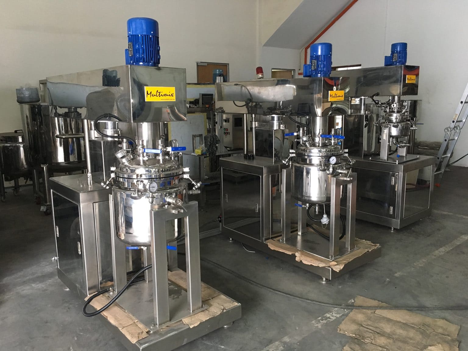 Multimix Process Mixer | Vacuum Mixer | High Shear Mixer